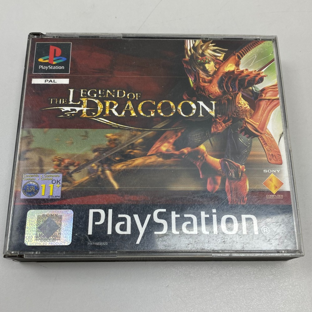Used PlayStation The Legend Of Dragoon PS1 PlayStation 1 With Both ...